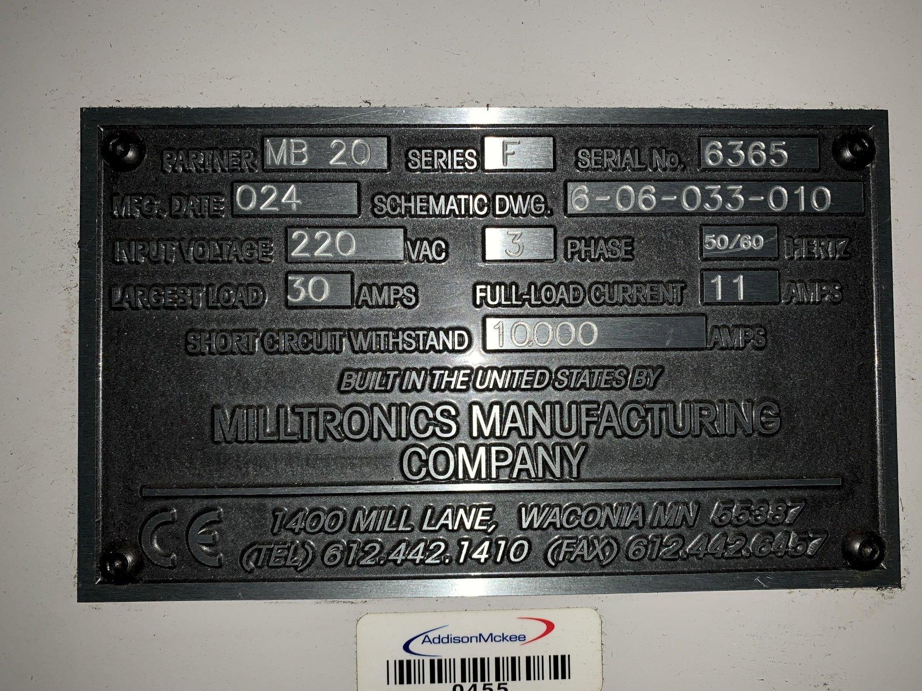 Milltronics MB20 CNC Bed Mill | AMC