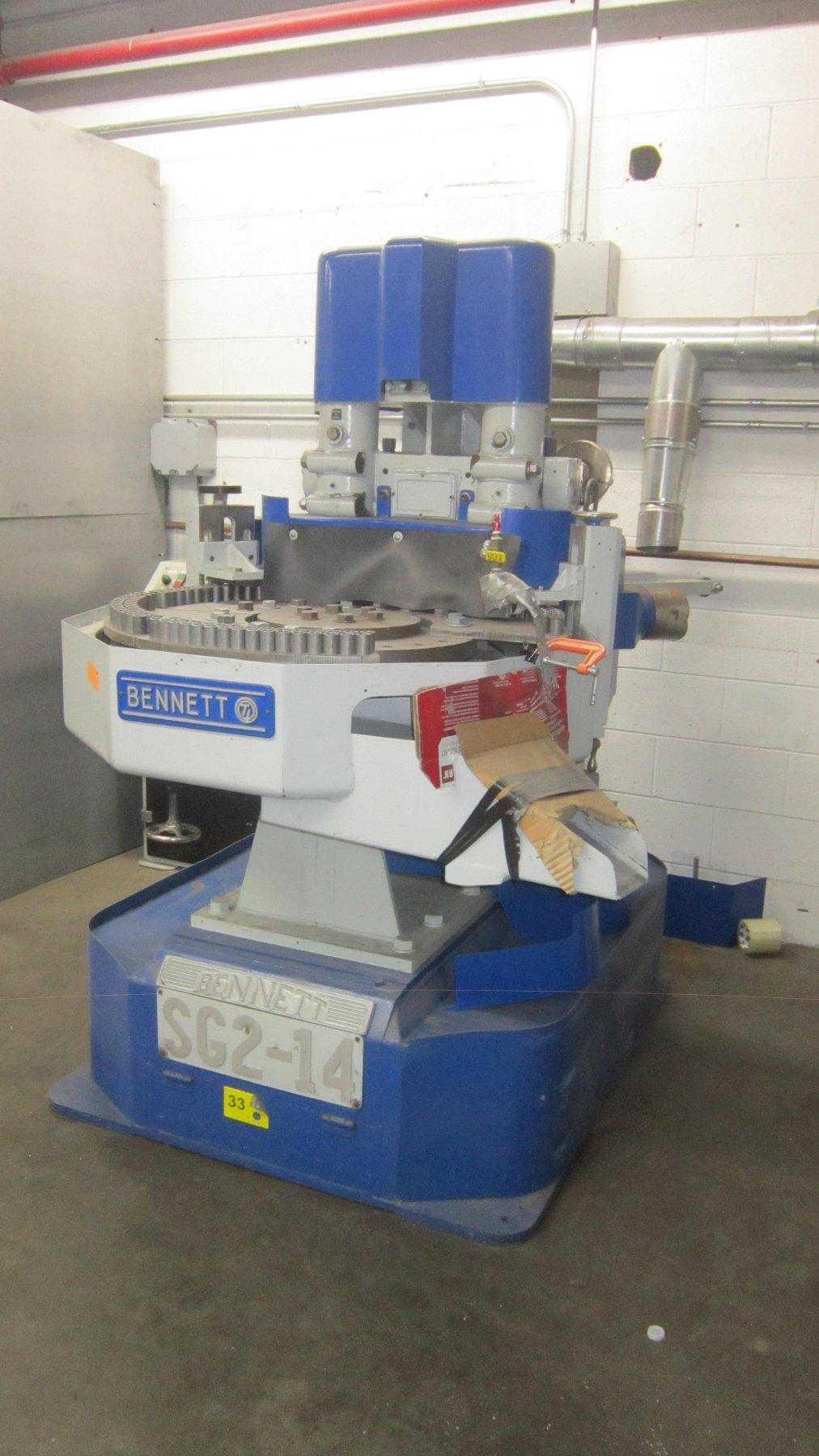 Bennett SG2-14 Dual Head Spring Grinder | FH Machinery Inc.
