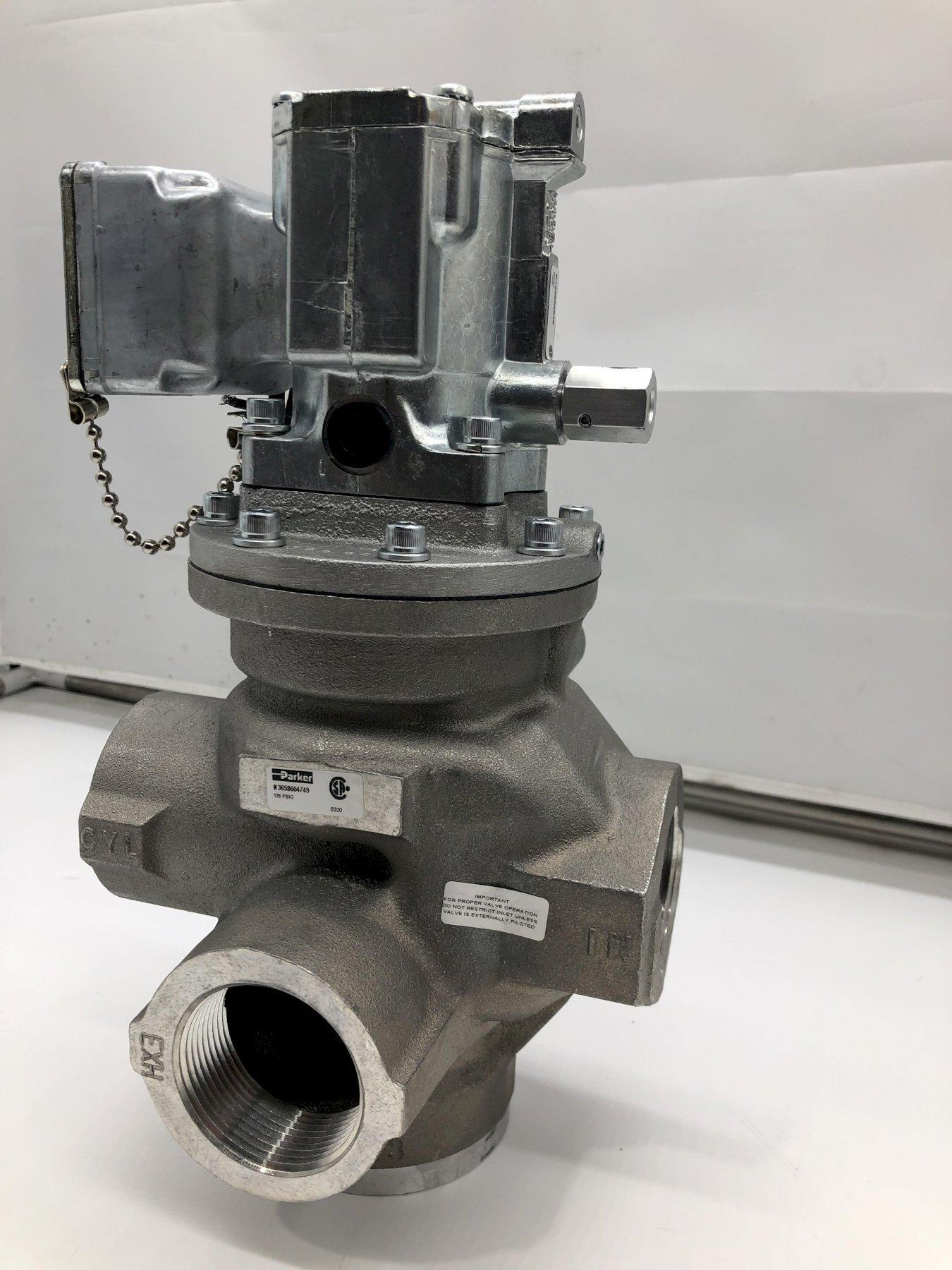 PARKER PNEUMATIC VALVE: STOCK 17228