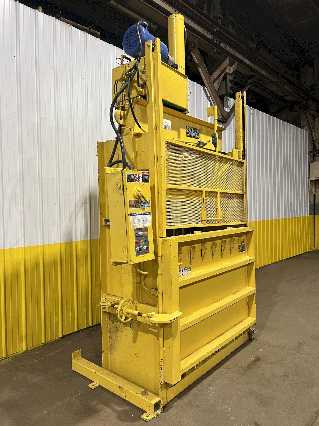 SELCO V5HD-LH VERTICAL HYDRAULIC CARDBOARD BALER:STOCK#18056