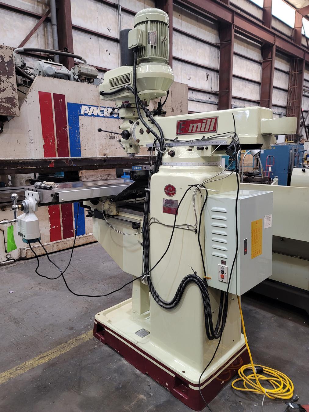 Used, Acer E-mill EVS-3VKH-54 Vertical Milling Machine | Harris Machine ...