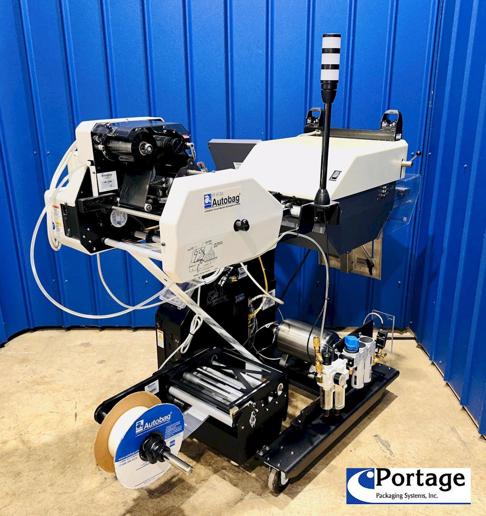 Automated Packaging Systems Autobag AB180 w/PI-412C Printer | Medical ...