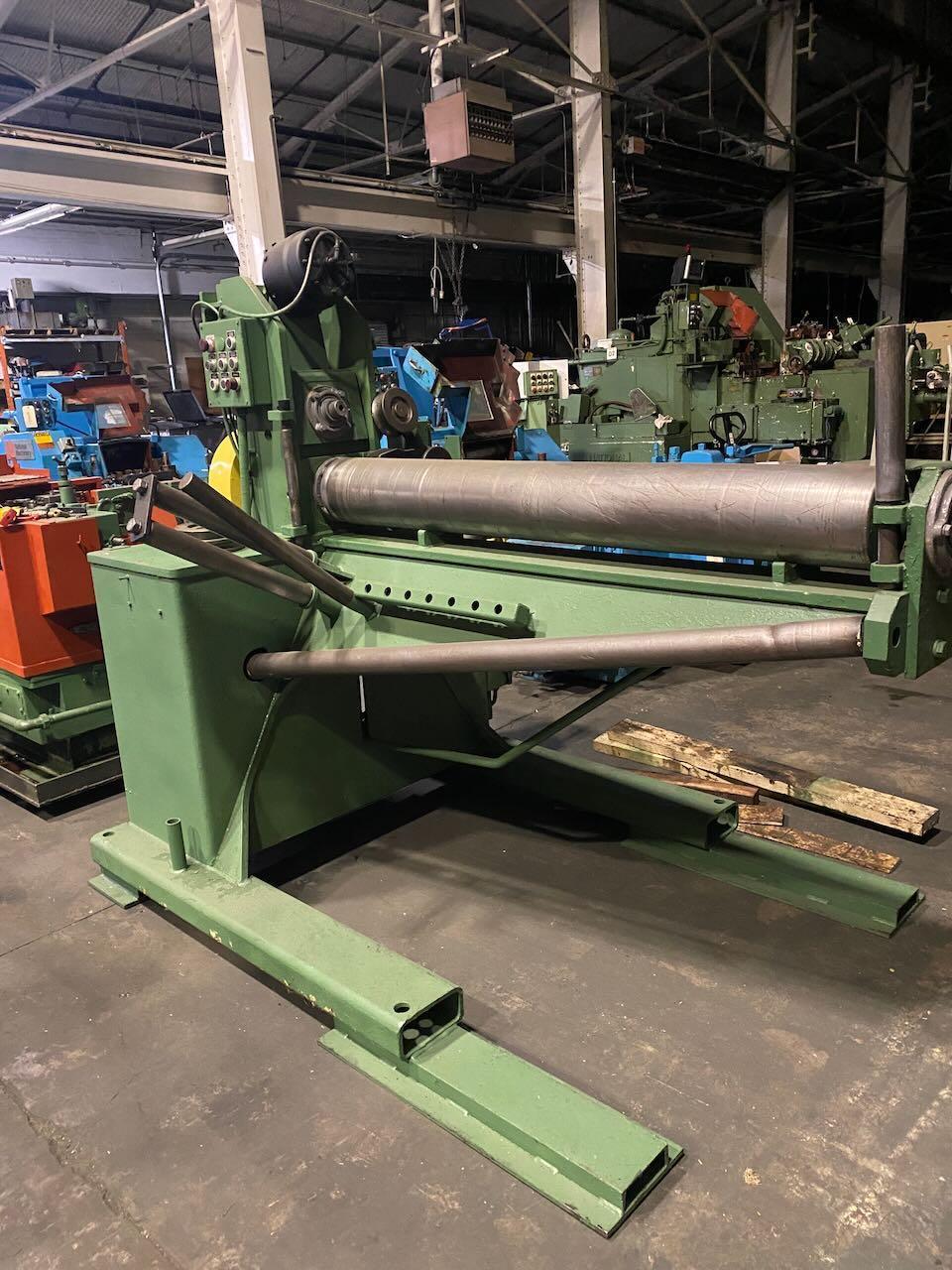 1 1/4″ Fastener Engineers Model PF-6000-08 Uncoiler | Hariton Machinery ...