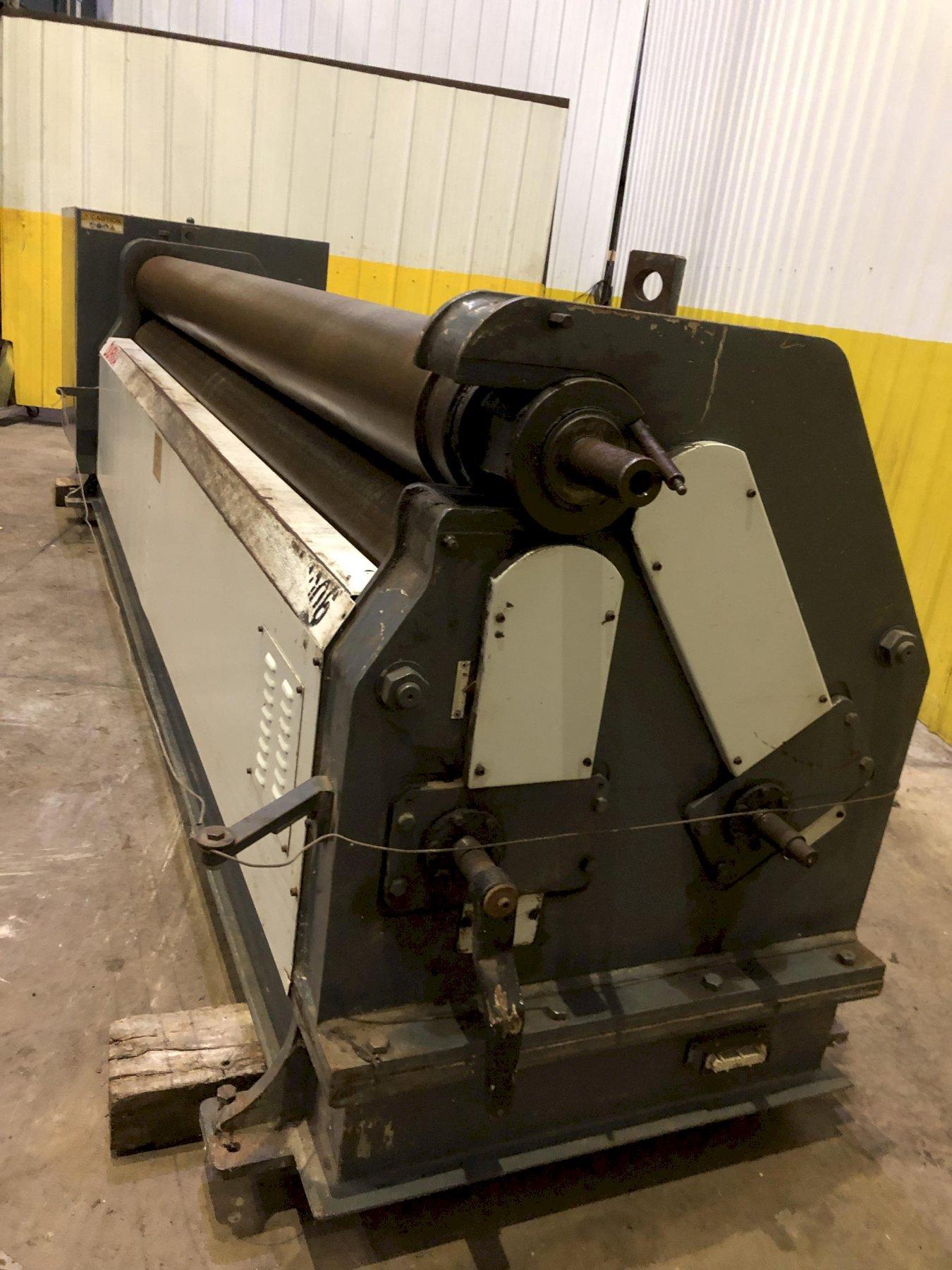 10′ X 1/4″ DURMA MODEL #MRB-S-3006 HYDRAULIC PLATE BENDING ROLL, NEW ...