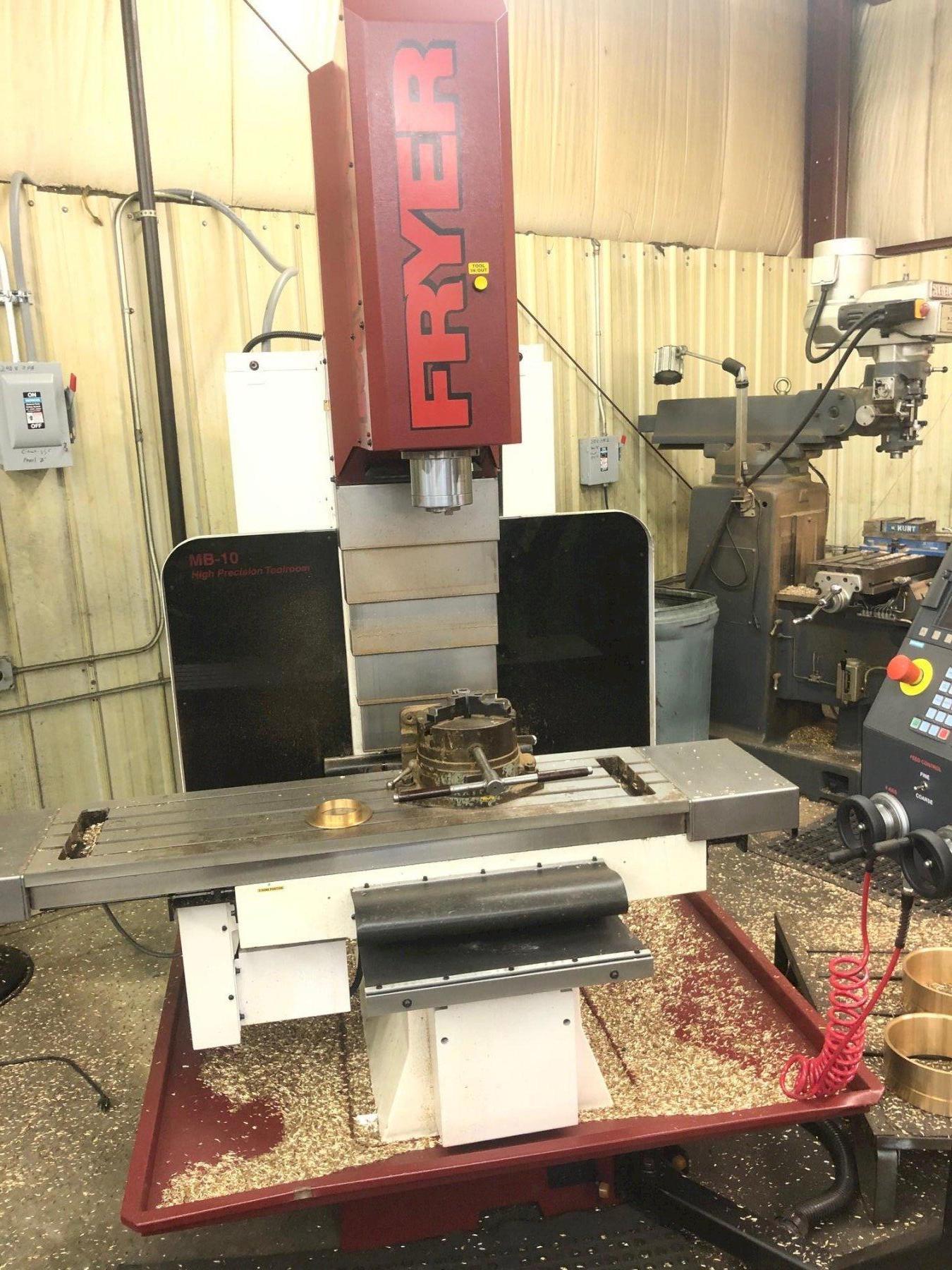 FRYER Model MB-10R 3-Axis CNC Vertical Bed Mill, New 2019. | AMC