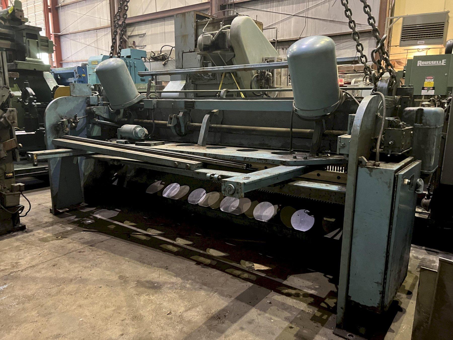 CINCINNATI INC 12 X 3/16 - Shears, Power Squaring (In) | Machine Hub