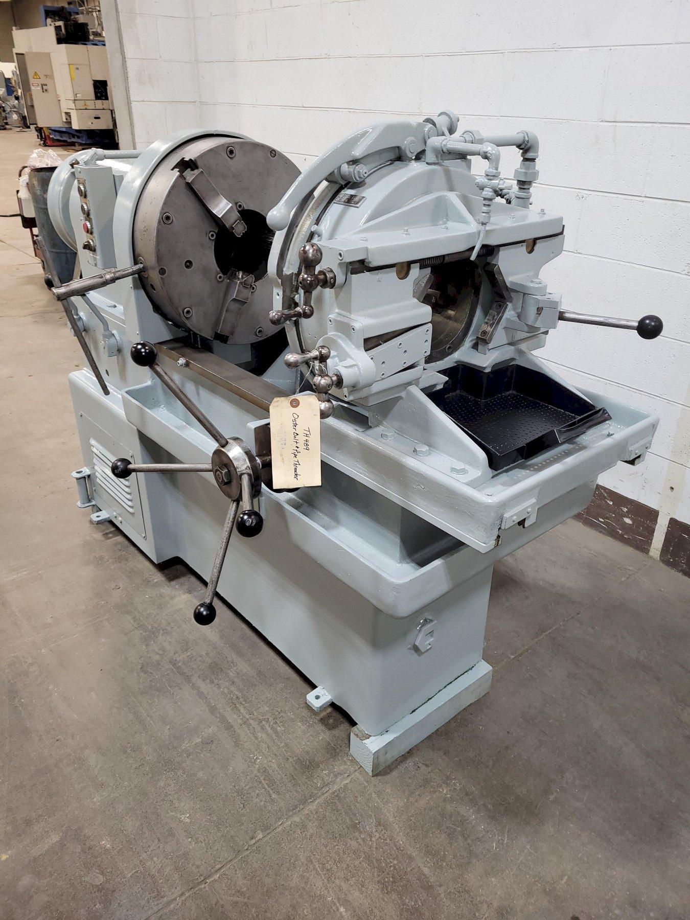6” Oster Model ‘716’ Pipe and Bolt Threading Machine | Adams Machinery ...