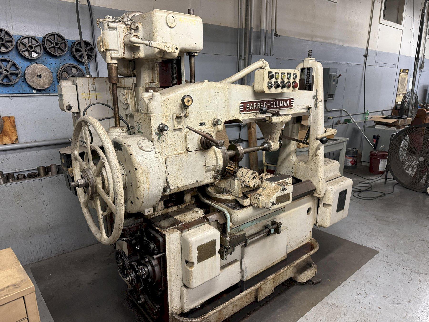 BARBER & COLEMAN GEAR HOBBER. STOCK # 1229124 | G-2000 Inc.