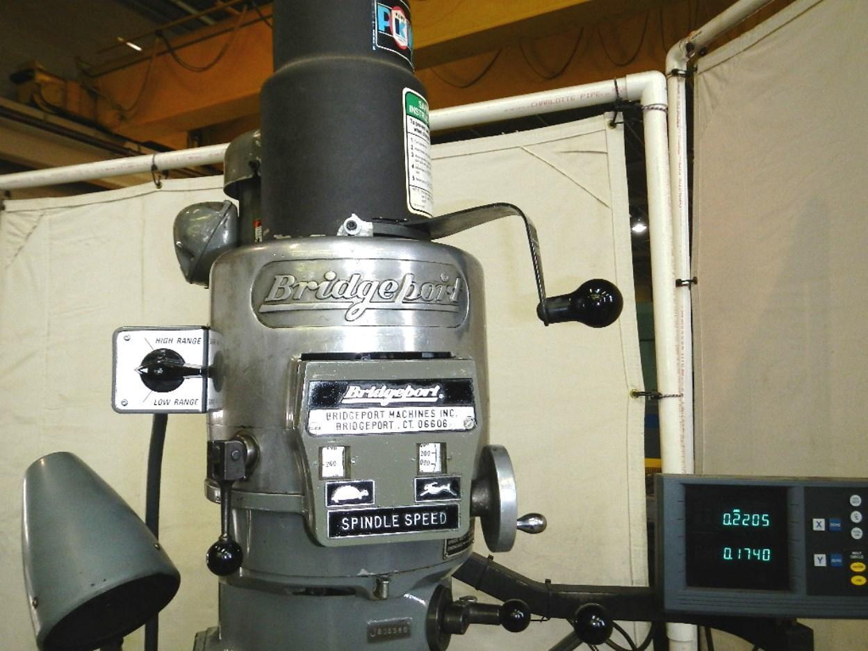BRIDGEPORT SERIES 1 VERTICAL MILL | Blumberg Machinery Co.