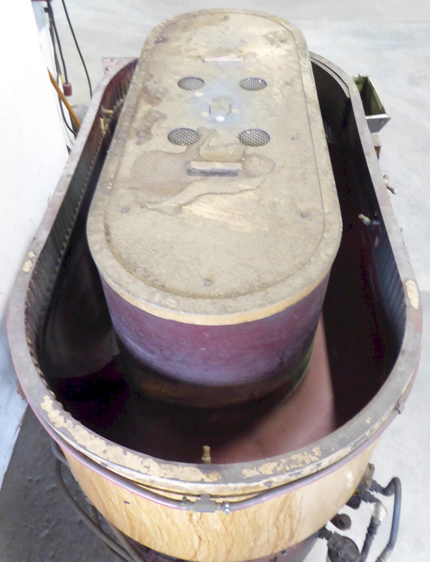 8 Cu.Ft. Rosemont Vibratory Finisher RB 10.8, Oval Tub, Seperator, As ...