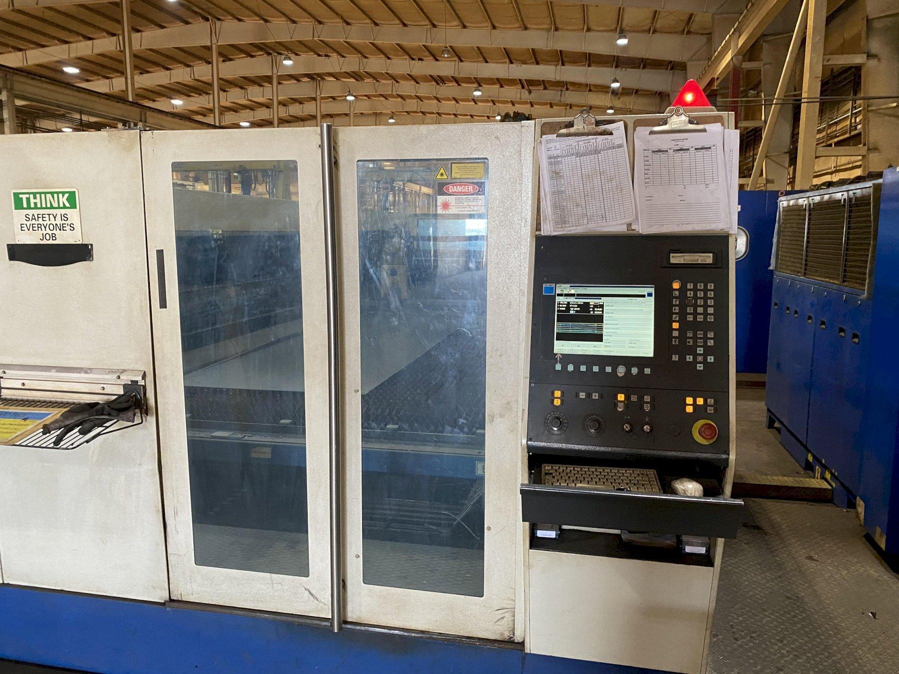 5,000 WATT TRUMPF TRUMATIC 6050 CNC LASER WITH NEW TRUFLOW 5000 ...