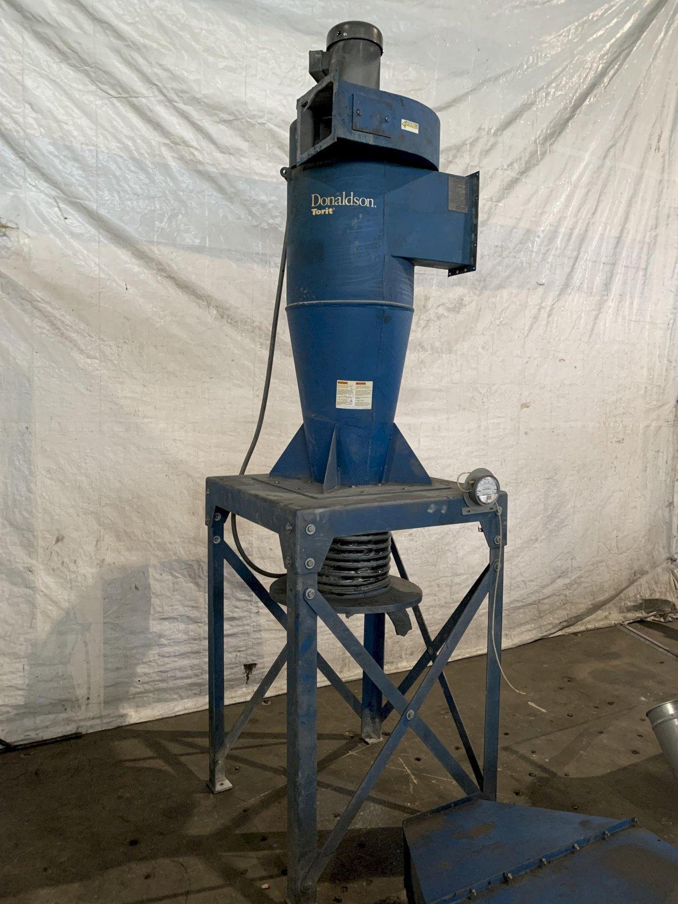 5 HP DONALDSON-TORIT MODEL 20 CYC DUST COLLECTOR. STOCK # 0148524 | G ...