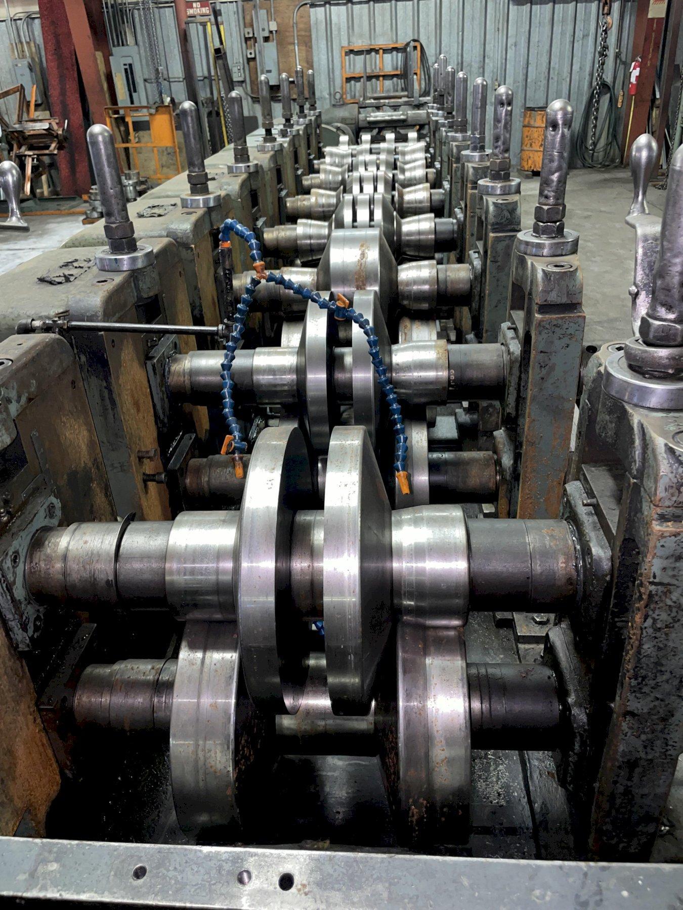 8 STAND X 3.5″ X 24″ YODER MODEL #M-3 HEAVY DUTY ROLLFORMER: STOCK #18416