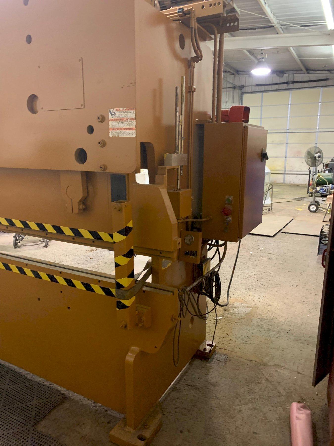 1 – PREOWNED STANDARD PRESS BRAKE, MODEL #: AB100-10, S/N: F9041329 ...