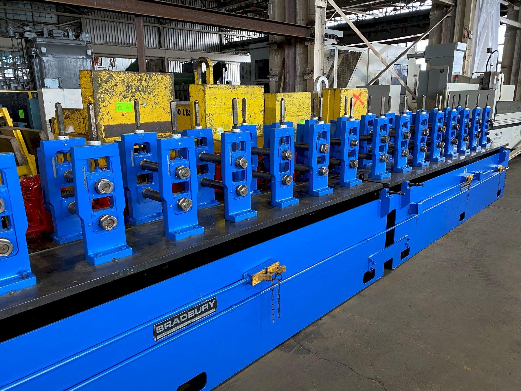 16 Pass x 2.5″ Bradbury Rafted Roll Former | G-2000 Inc.