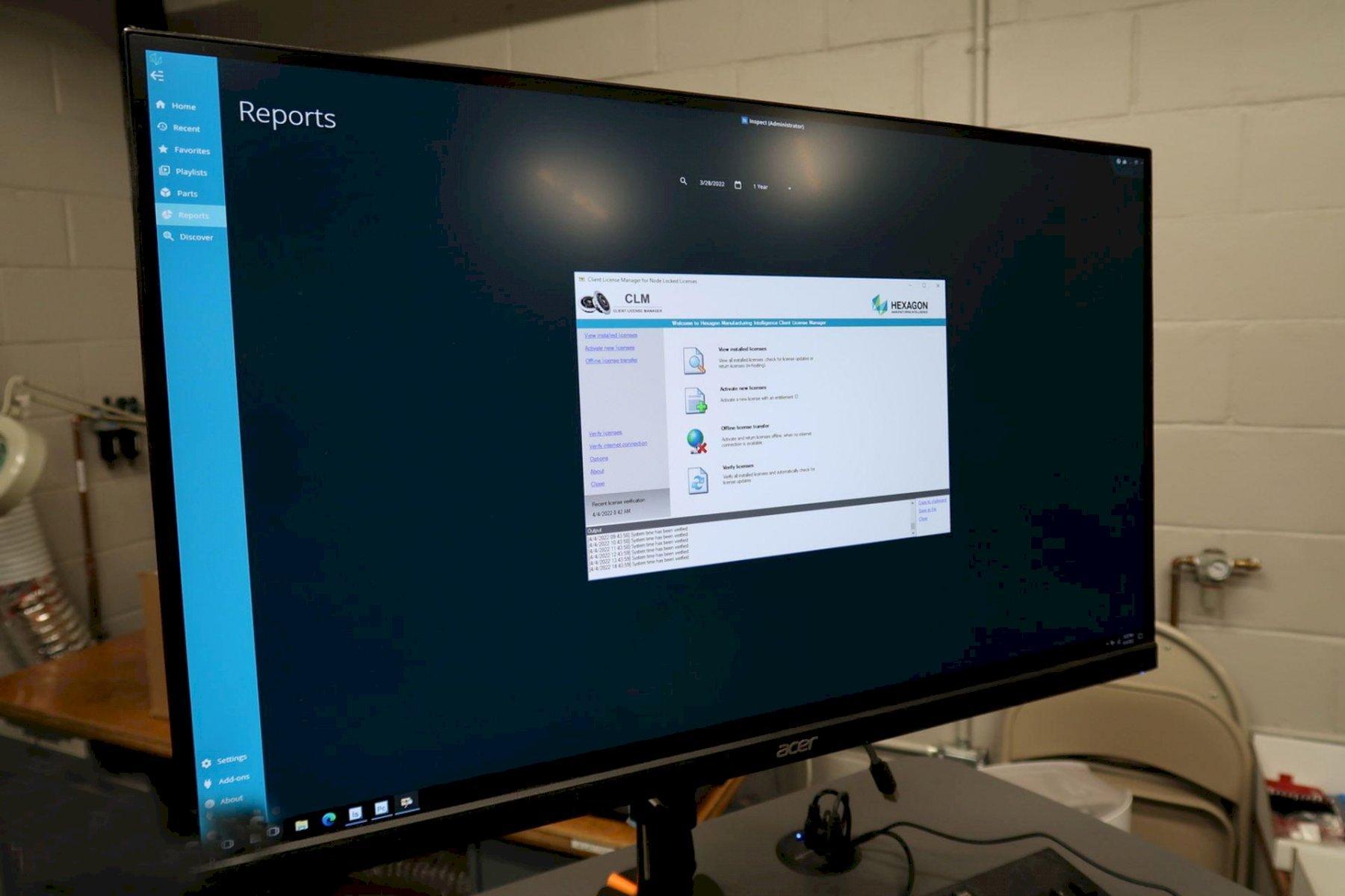 Hexagon 7.10.7 SF CMM 2020 with: Jogbox & Holders, Probe & Styles ...