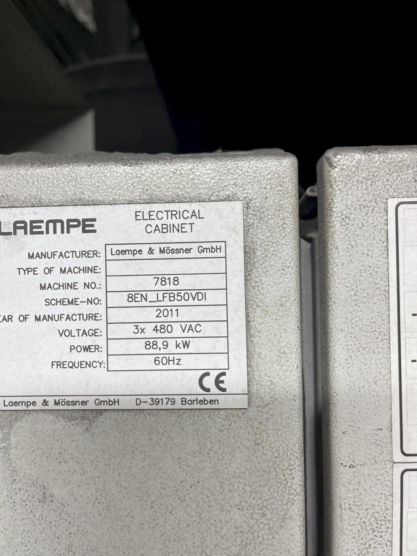 For Sale - LAEMPE Core Machines, Cold Box - 2011 Laempe model lb50v 50 ...