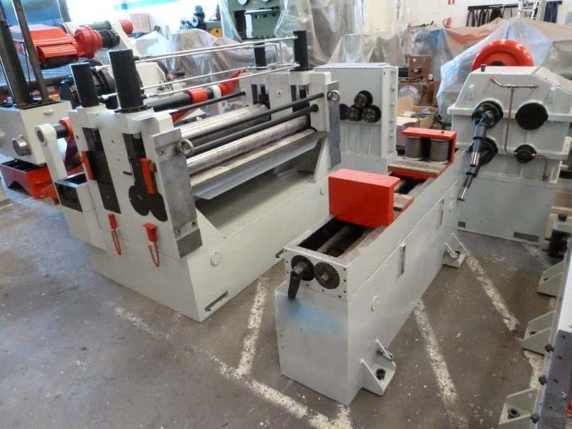 60″ (1500mm) x 6mm x 55,000# Bonak Slitting Line | Galaxie Corporation