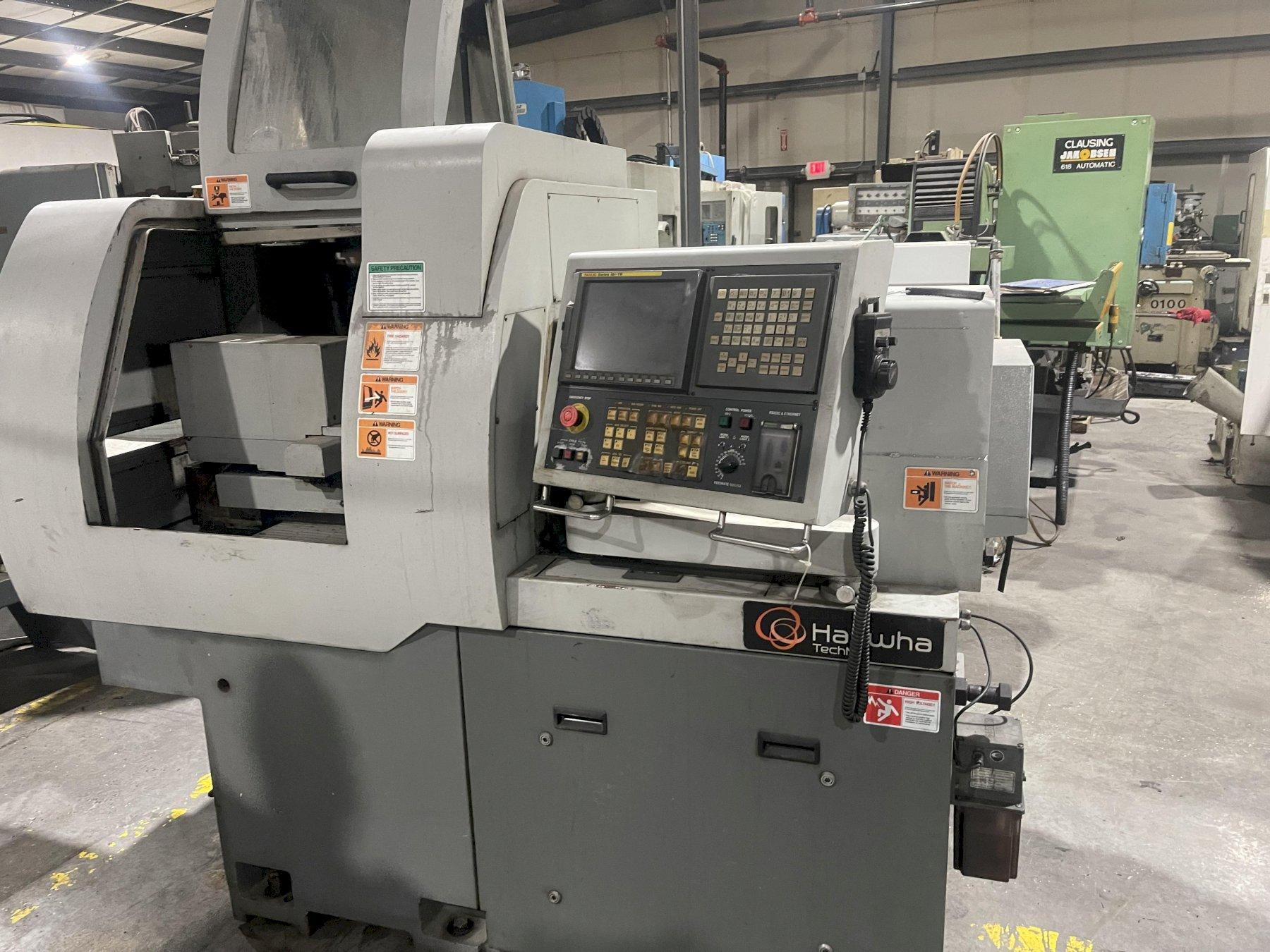 1 – PREOWNED HANWHA CNC SWISS SCREW MACHINE, MODEL #: XD20J | Smith ...