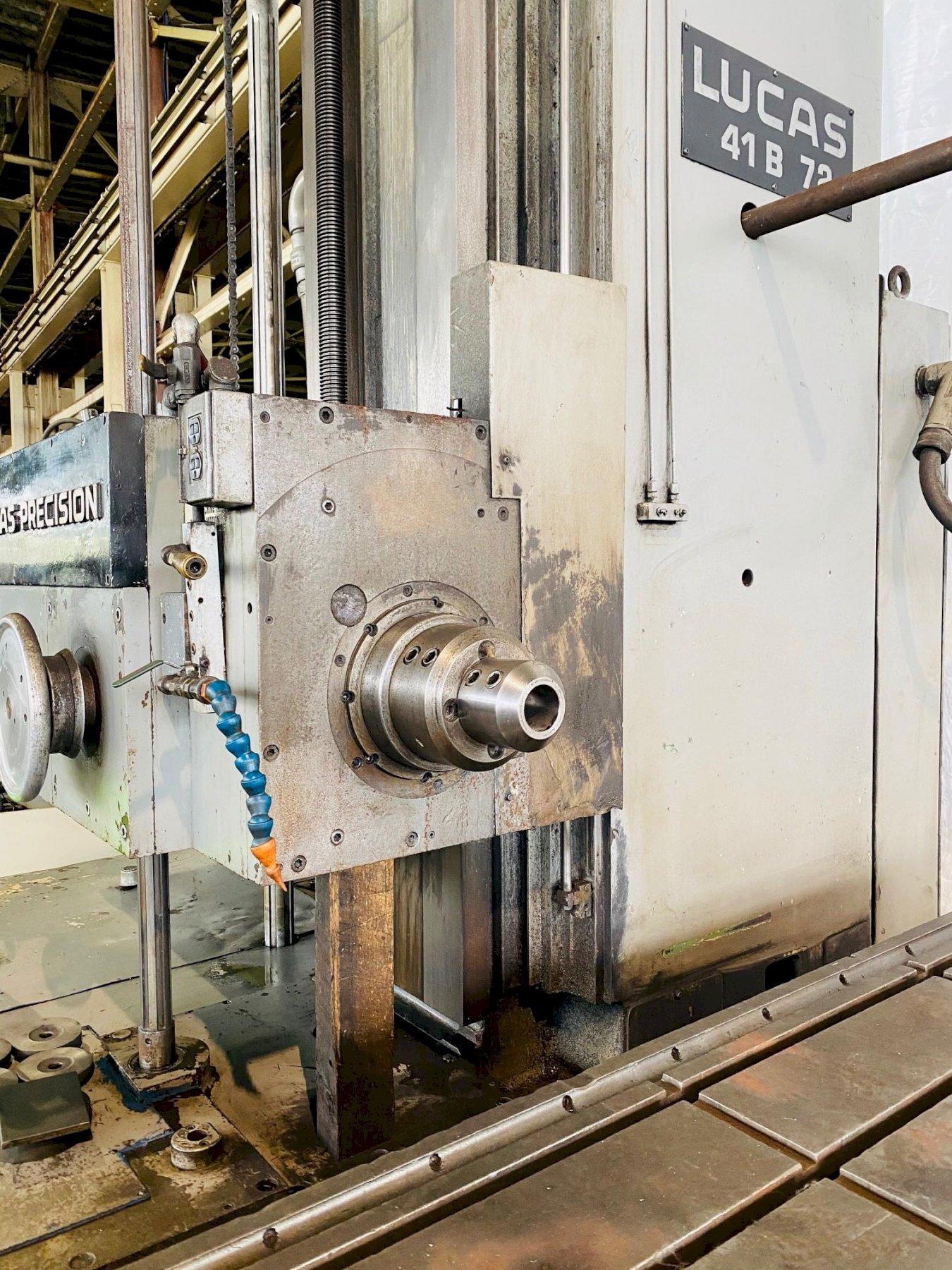 4″ Lucas Precison 441B-72 Horizontal Table Type Boring Mill | G-2000 Inc.