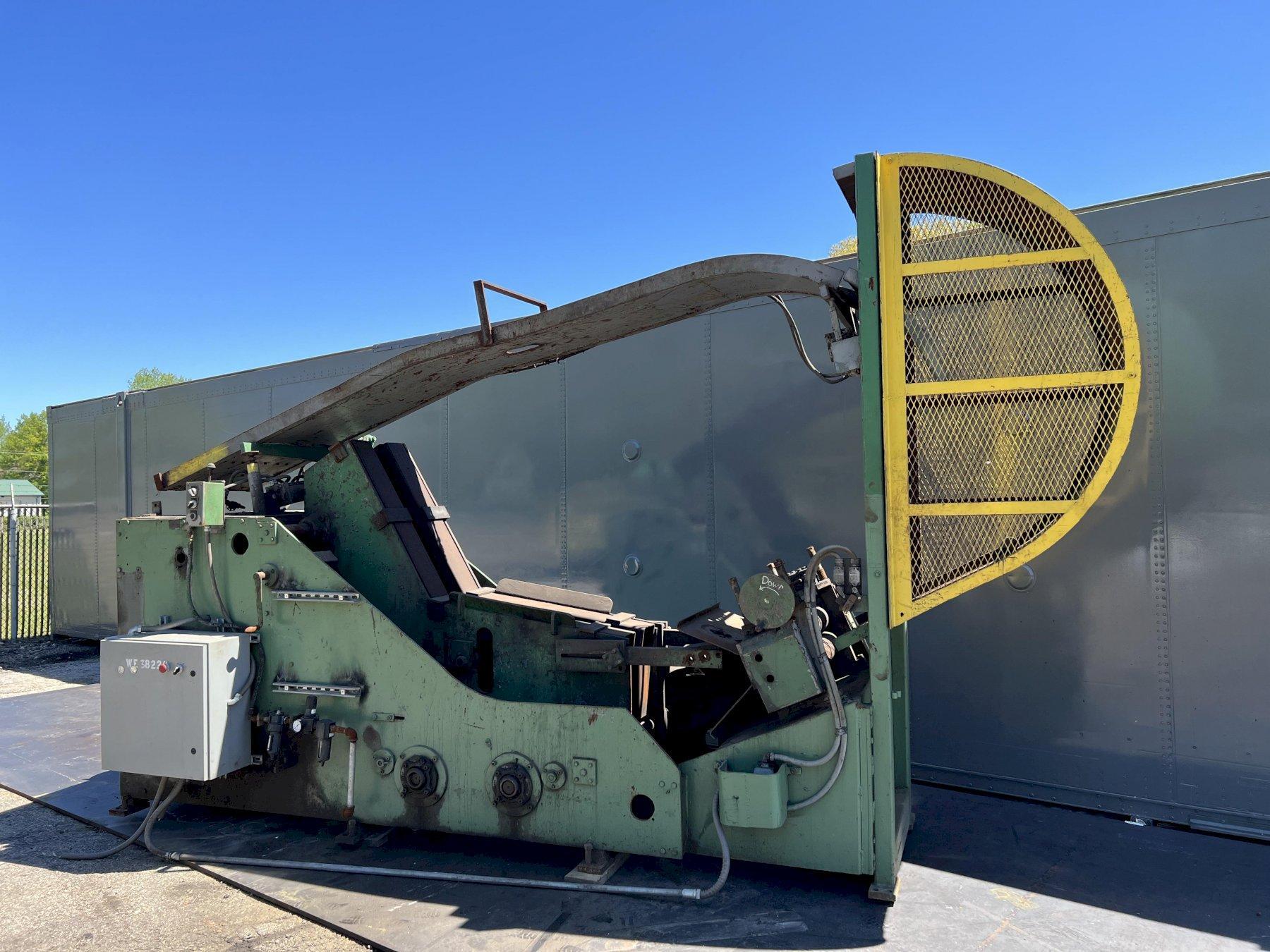 12,000 LBS X 24″ COILMATIC POWERED COIL CRADLE / UNCOILER: STOCK #15854