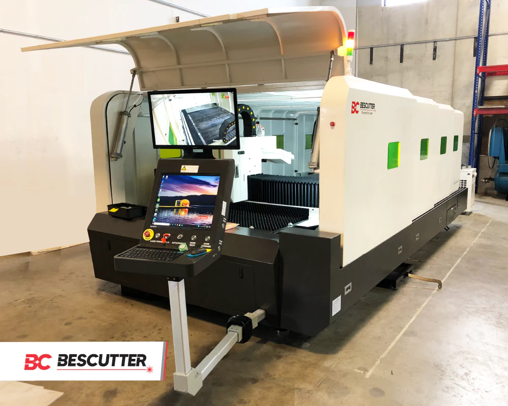 BesCutter Space Saver Series 3KW Fiber Laser Cutting Machine | American ...