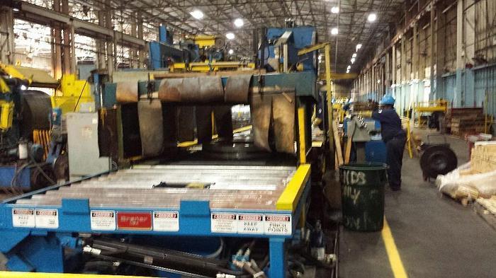 72″ X 15,000 LBS BRANER BANDING LINE | Galaxie Corporation