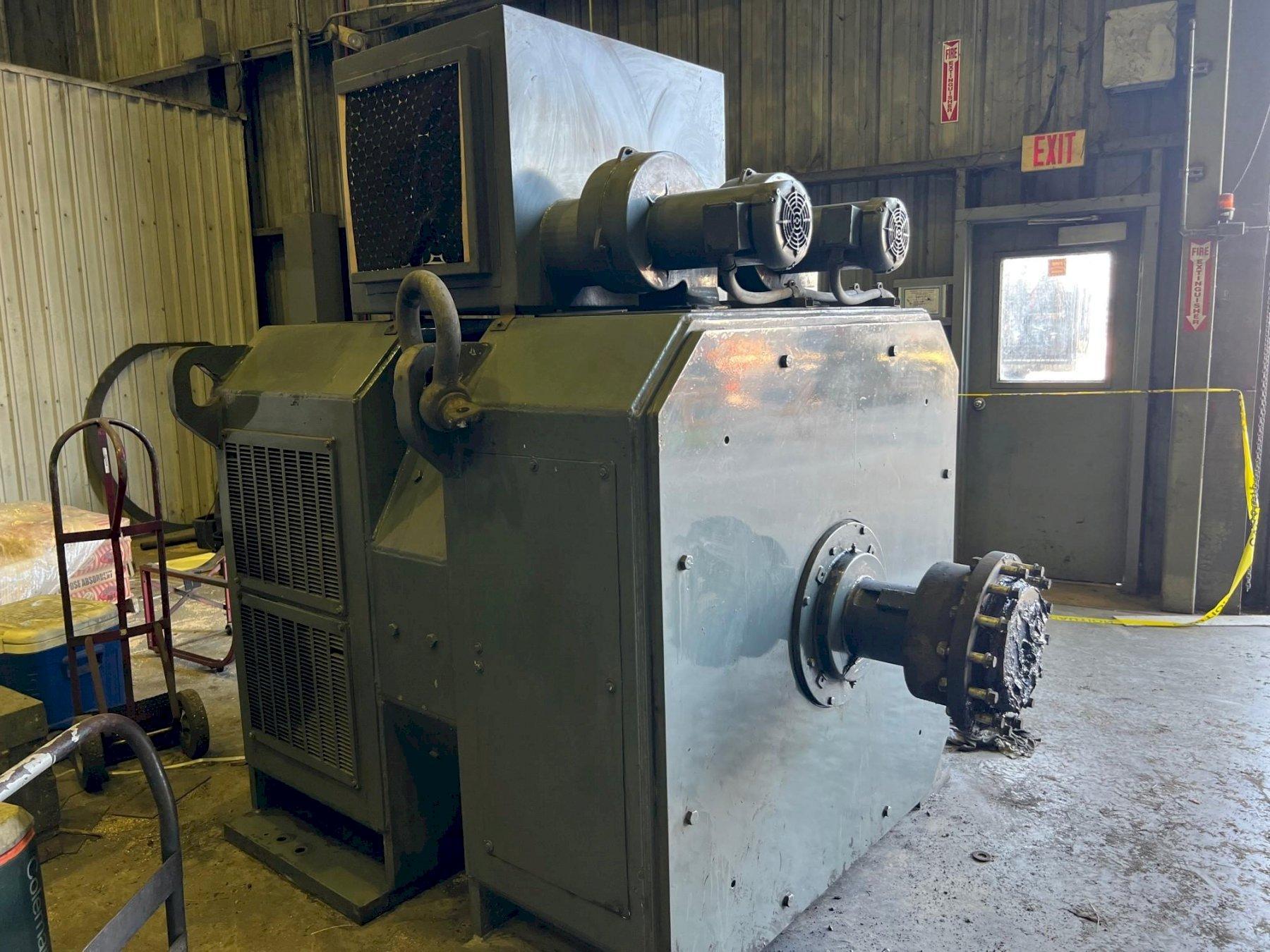 Used, 1000 HP GE Model 5CD473PA700B700 Electric Motor | Harris Machine ...