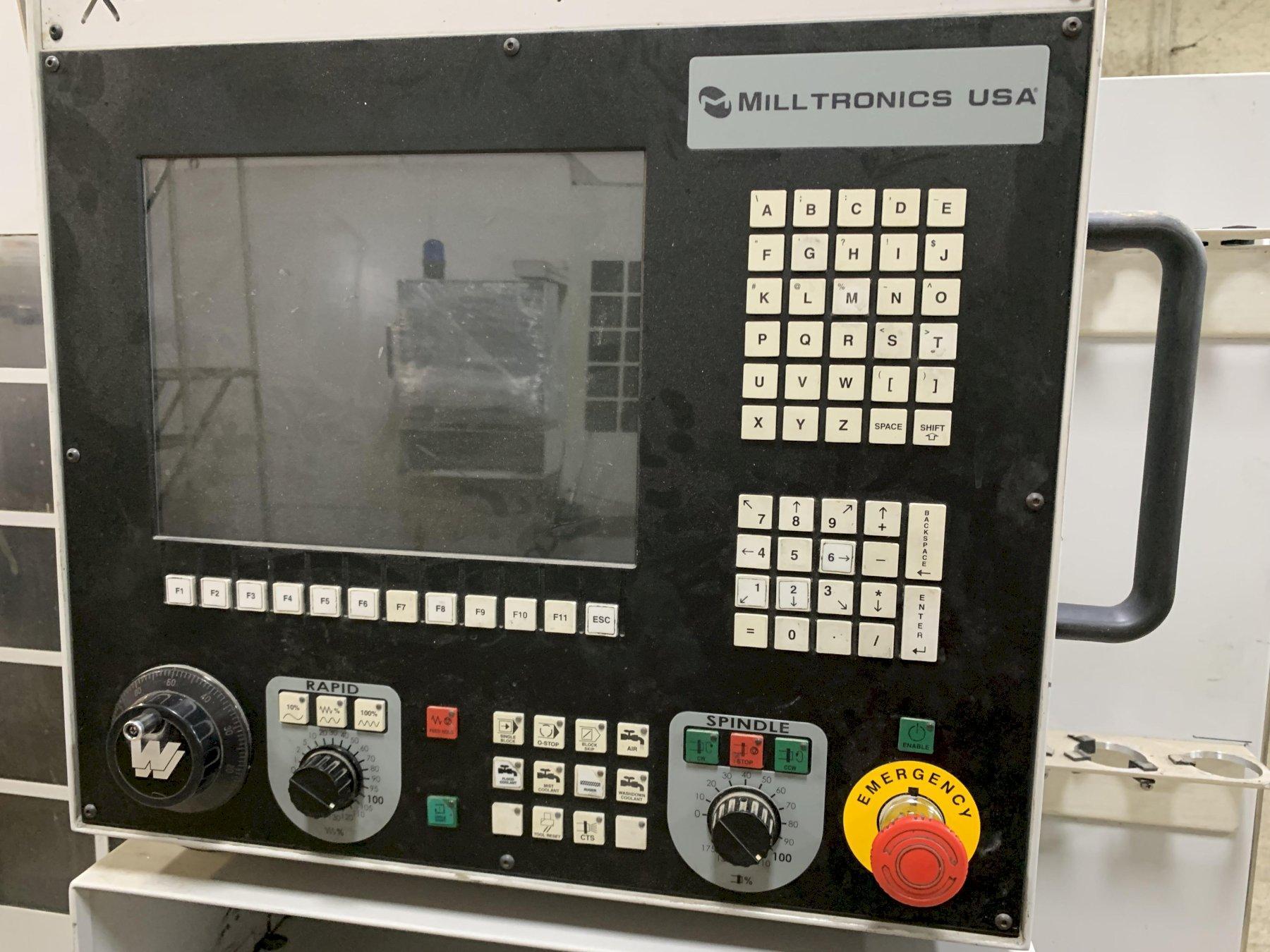 Milltronics Model VM20IL Linear Way Vertical Machining Center, New 2008 ...