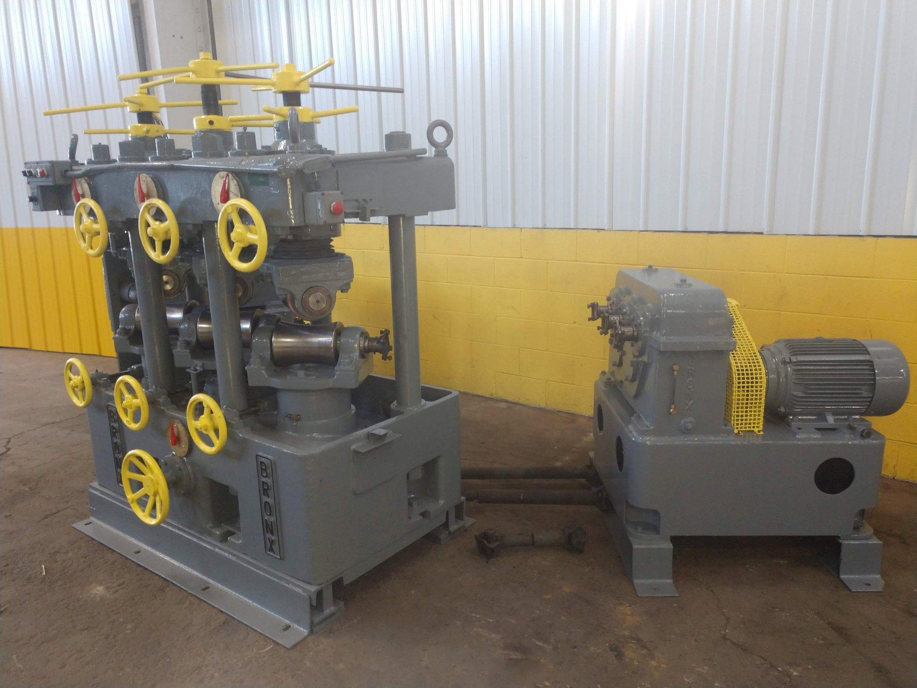 3″ BRONX 6 ROLL TUBE & PIPE STRAIGHTENER: STOCK #10621