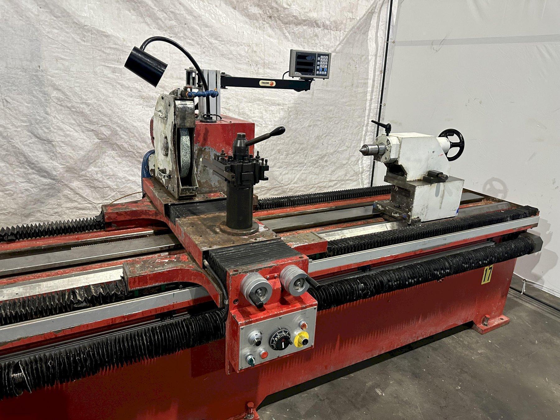14″ X 78″ OMAT MODEL #RETTIFICA-TRICE PRIMA-250 AUTOMATIC ROLL GRINDER ...
