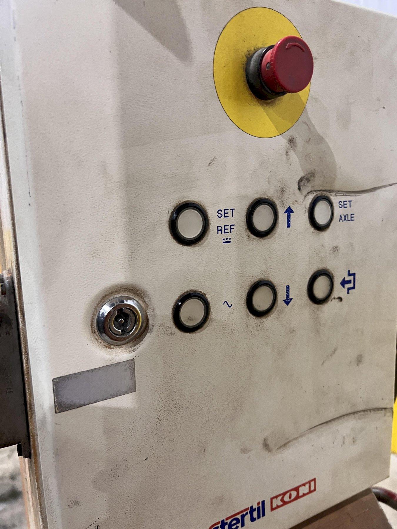 (4) 16,000 LBS STERTIL-KONI MODEL ST-1072 HEAVY DUTY MOBILE COLUMN LIFT ...