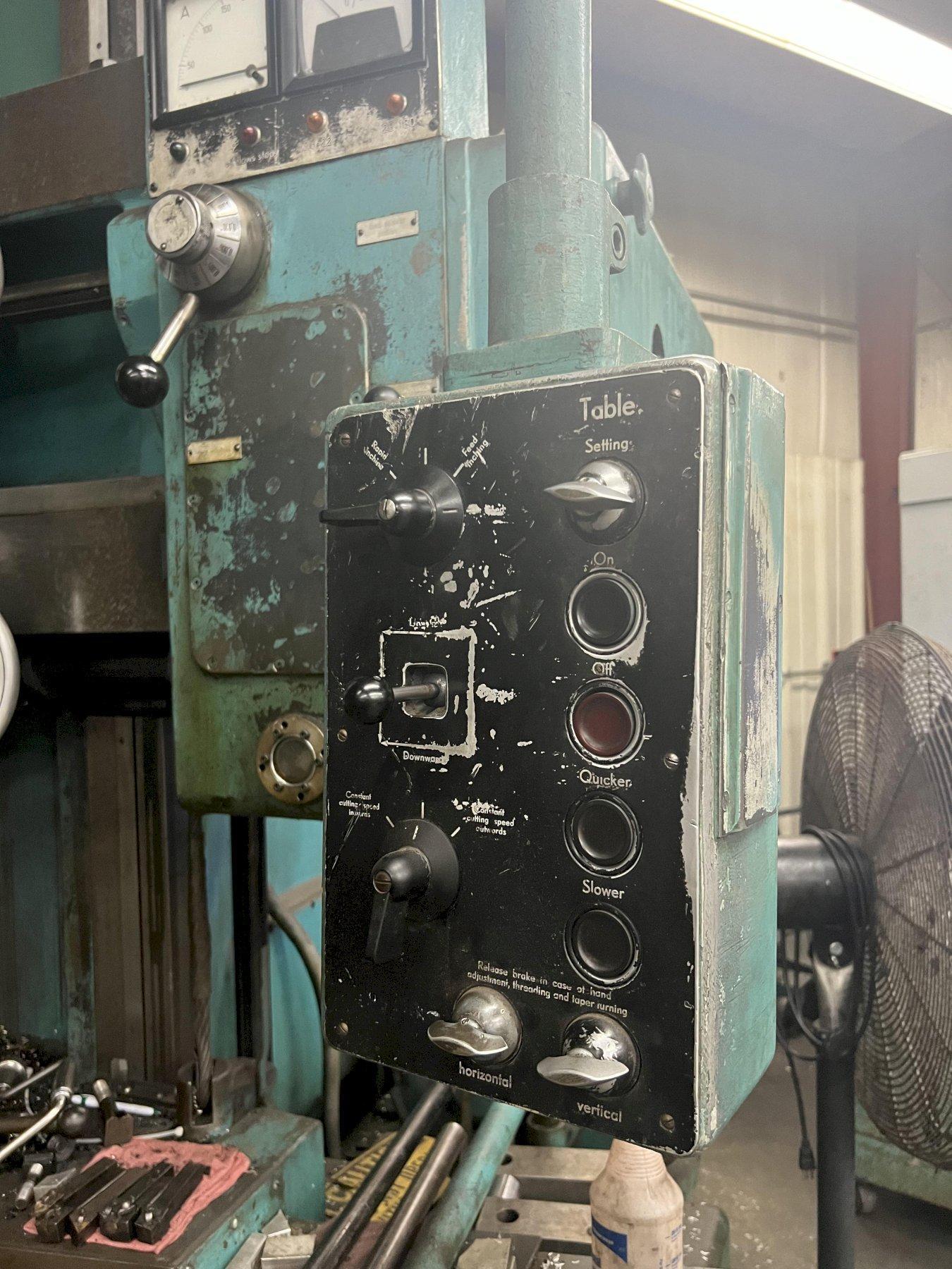 48″ FRORIEP VERTICAL TURRET LATHE (VTL): STOCK #17874