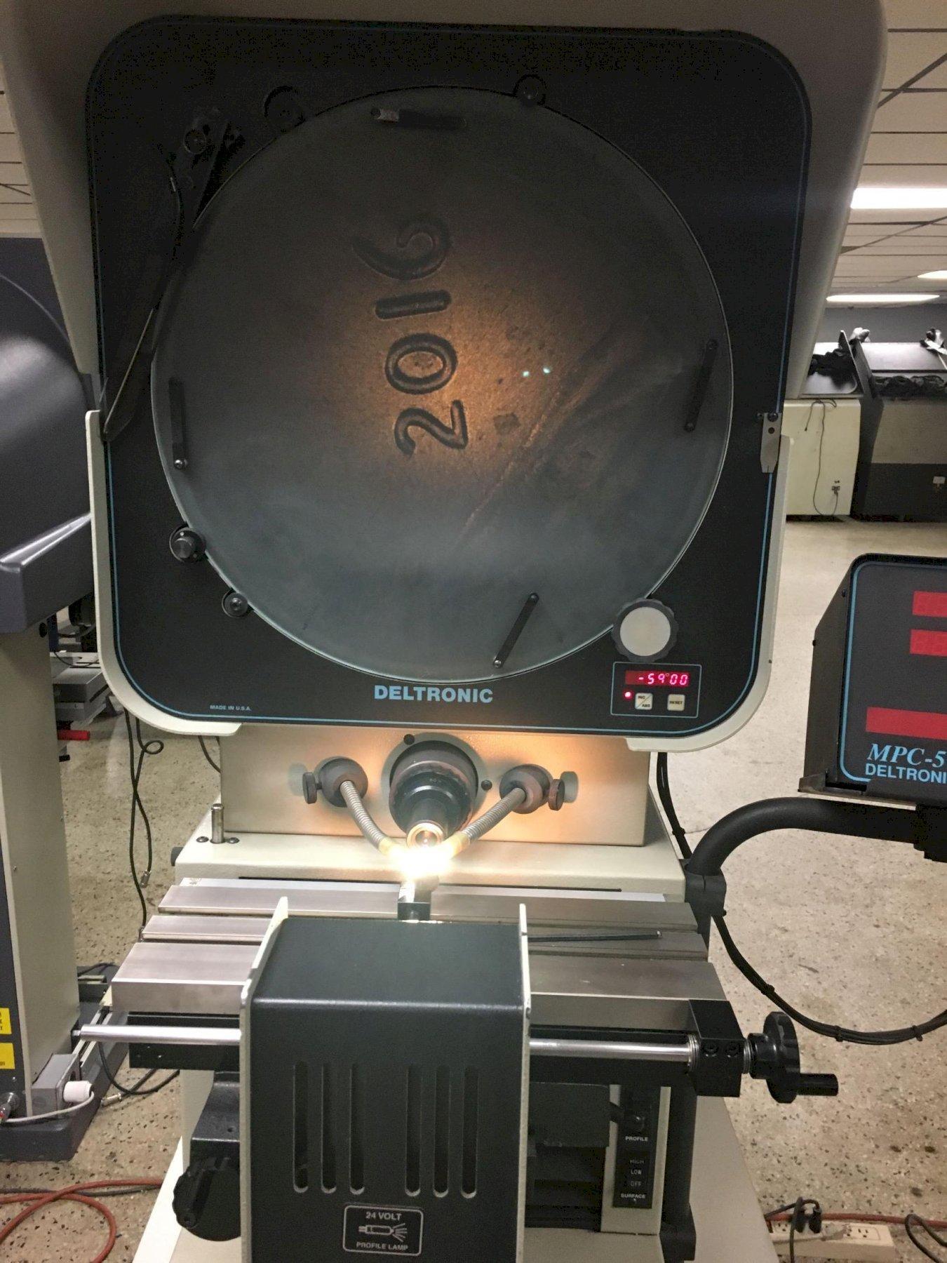 Deltronic DH216 Optical Comparator, S/N 399016120, New 1999. | AMC