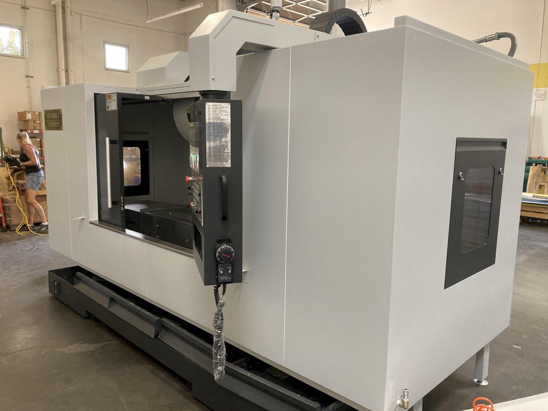 Twinhorn VE-1500L3 Vertical Machining Center with Fanuc Oi-MF Control ...