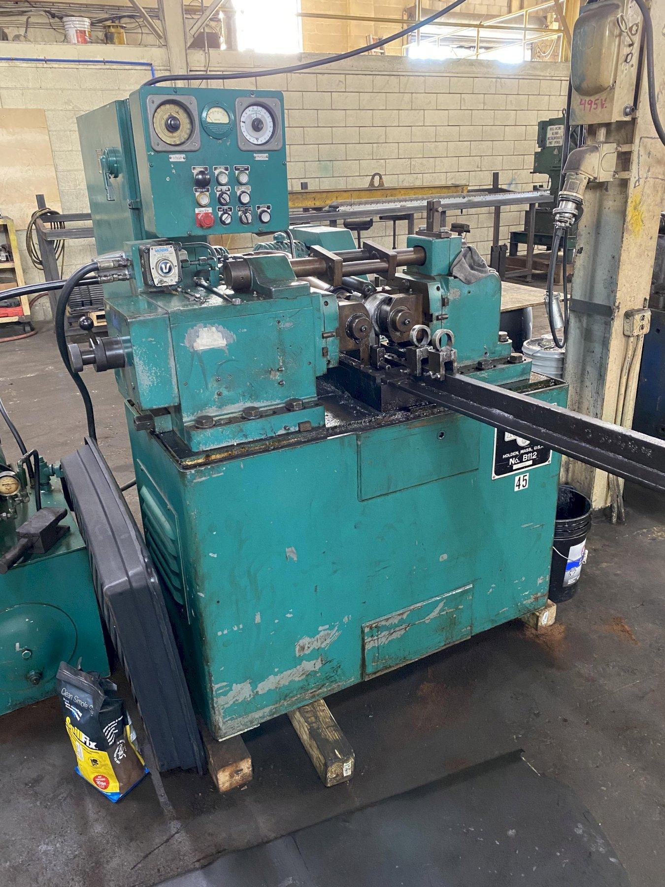 2-1/2″ REED B-112 CYLINDRICAL 2-DIE HORIZ. THREAD ROLLER. STOCK ...