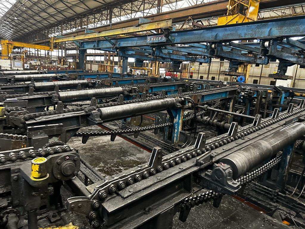 220mm Diameter Mannesmann Meer Tube Packaging Line | Galaxie Corporation