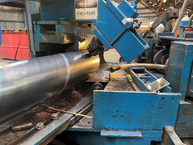 345mm x 5mm Spiral Pipe Mill Line | Galaxie Corporation