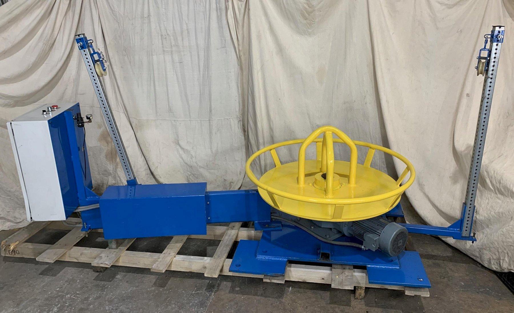 RMG MODEL 6450 POWERED WIRE PAYOFF/TURNTABLE | Blumberg Machinery Co.