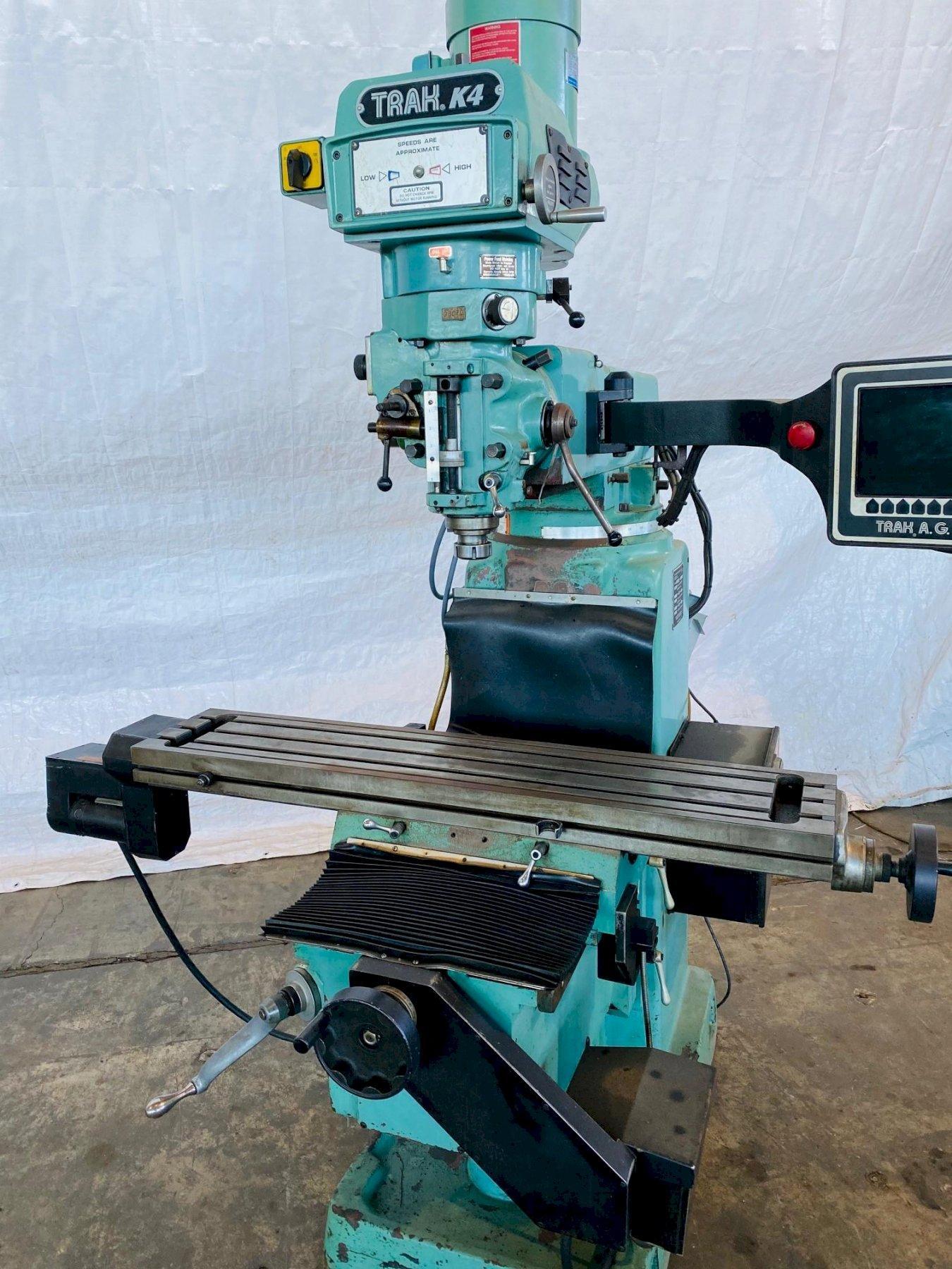 SOUTHWESTERN INDUSTRIES PROTOTRAK K4 CNC MILL. STOCK # 2001720 | G-2000 ...