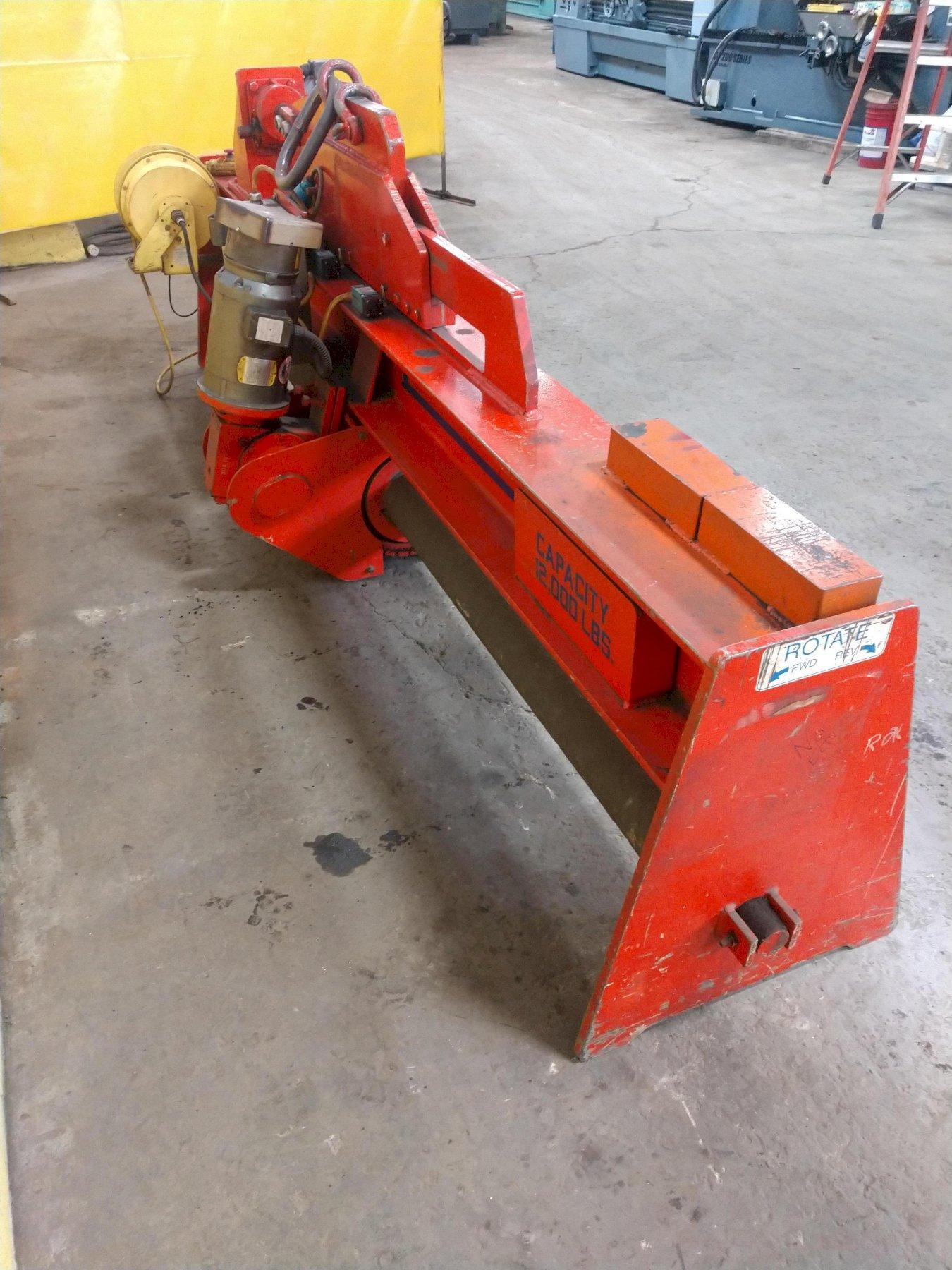 12,000 LBS PARK INDUSTRIES MODEL 20LS-120 “POSI-TURNER” BEAM FLIPPING ...