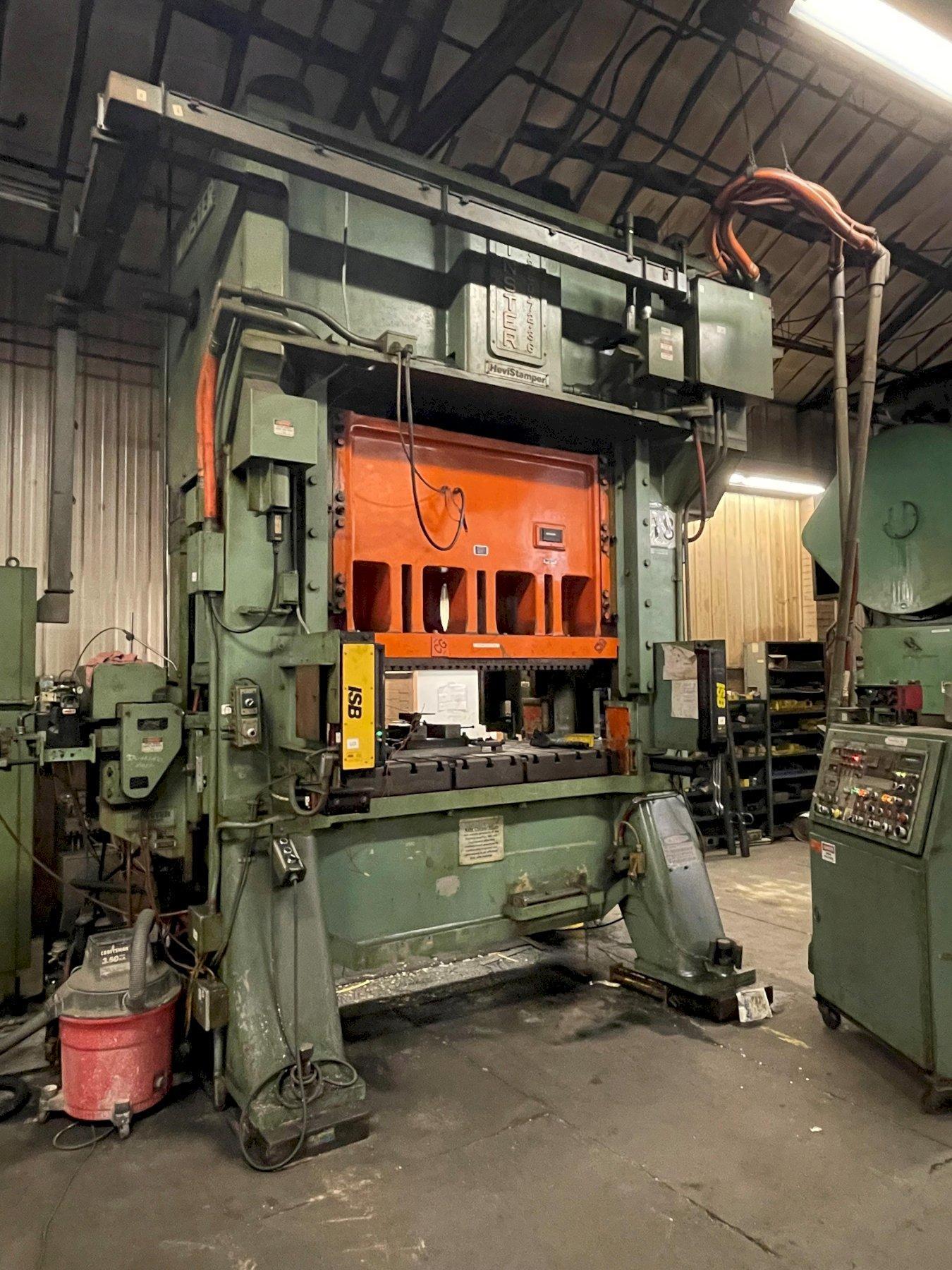 Presses, Straight Side, Double Crank (Single Action) - S&G Press ...