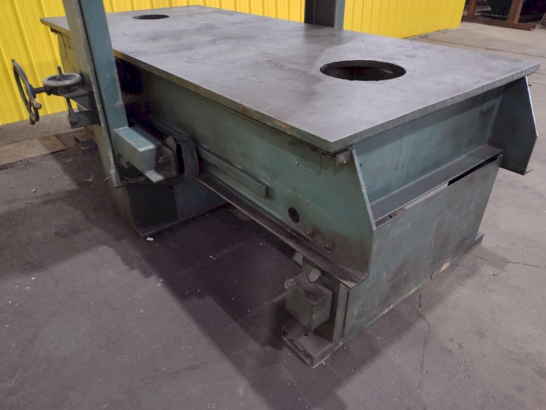 DAKE 19-359 150 TON TRAVELING COLUMN H-FRAME PRESS: STOCK #18993