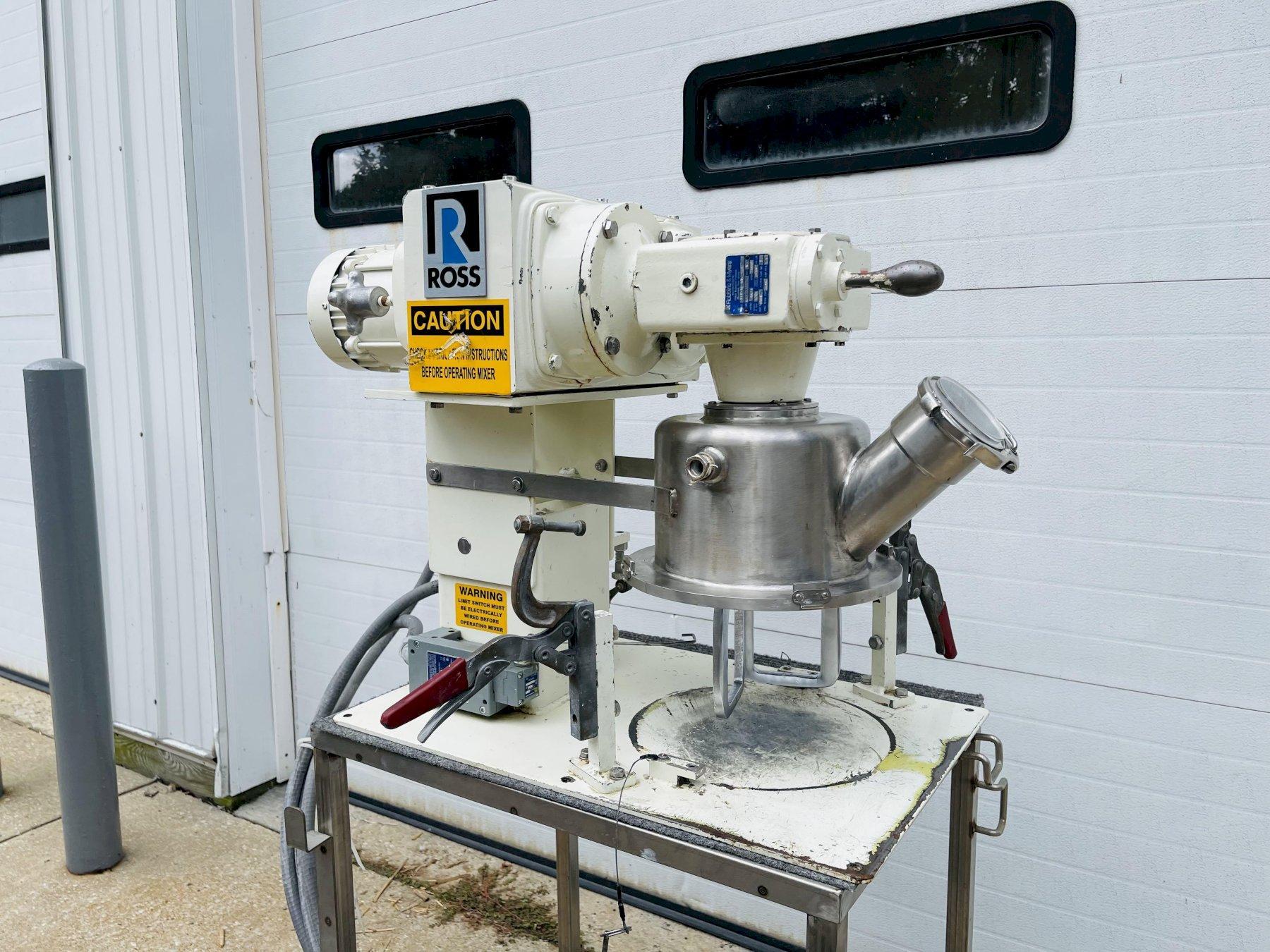 Charles Ross & Son Co LDM-1 One Gallon Vacuum Double Planetary Mixer ...