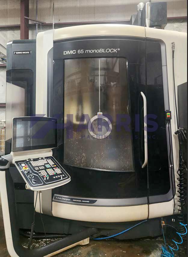 DMG Mori DMC65 RS6 Pallet system | Harris Machine Tools
