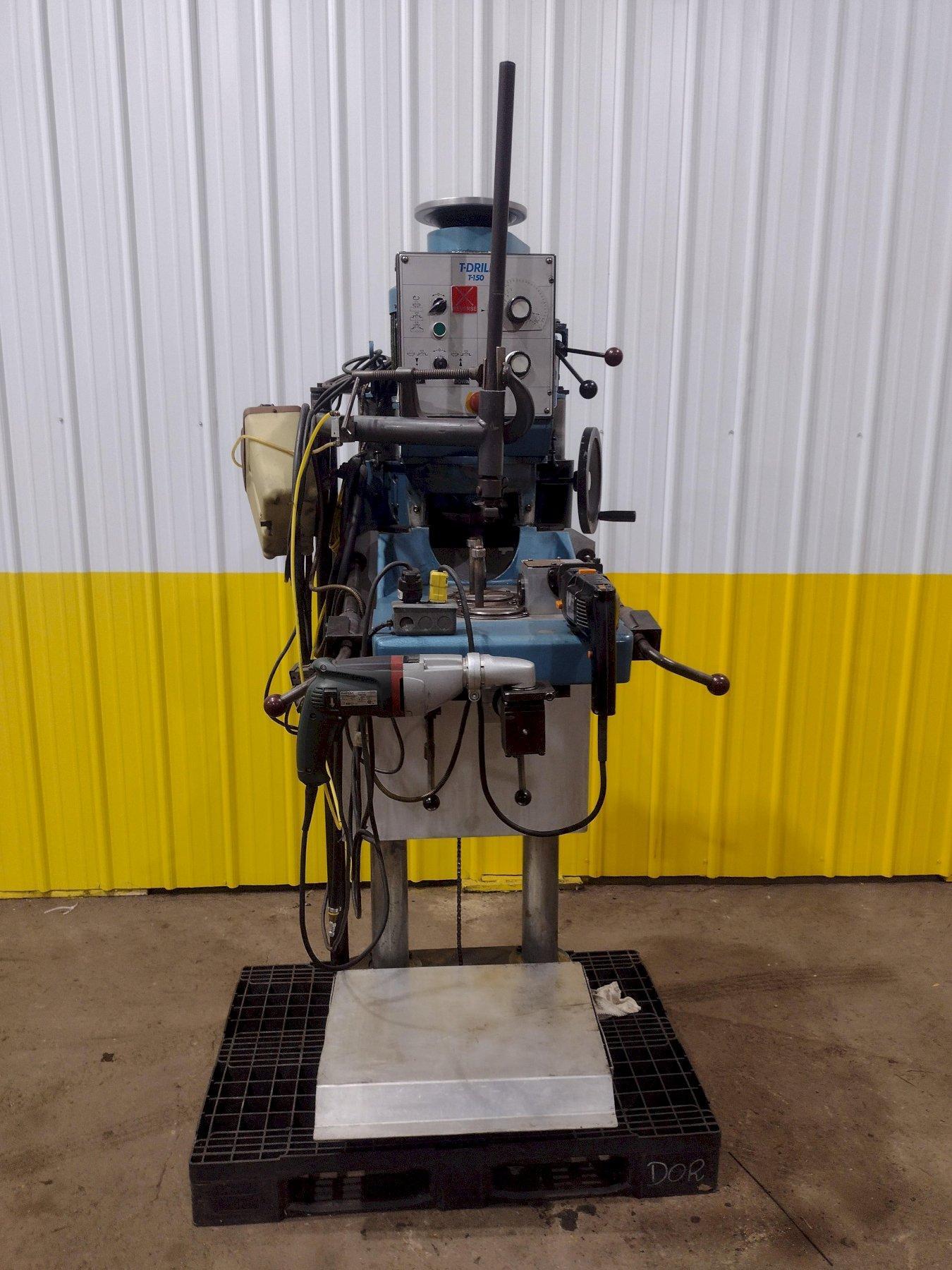 T-DRILL MODEL T-150 TEE JOINT PIPE COLLARING MACHINE: STOCK #19409