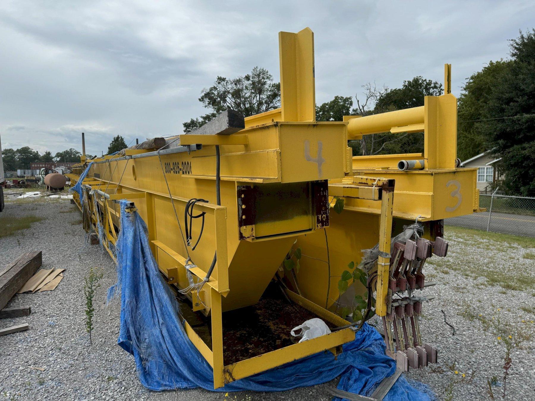 50 TON X 66′ DESHAZO DOUBLE GIRDER OVERHEAD BRIDGE CRANE(NEW IN 2011 ...
