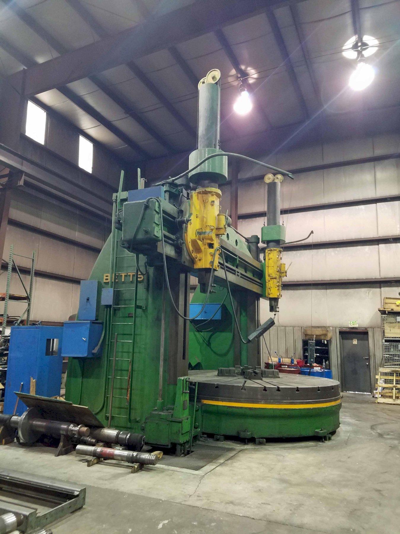 14′ BETTS HEAVY DUTY VERTICAL BORING & TURNING MILL: STOCK 12553