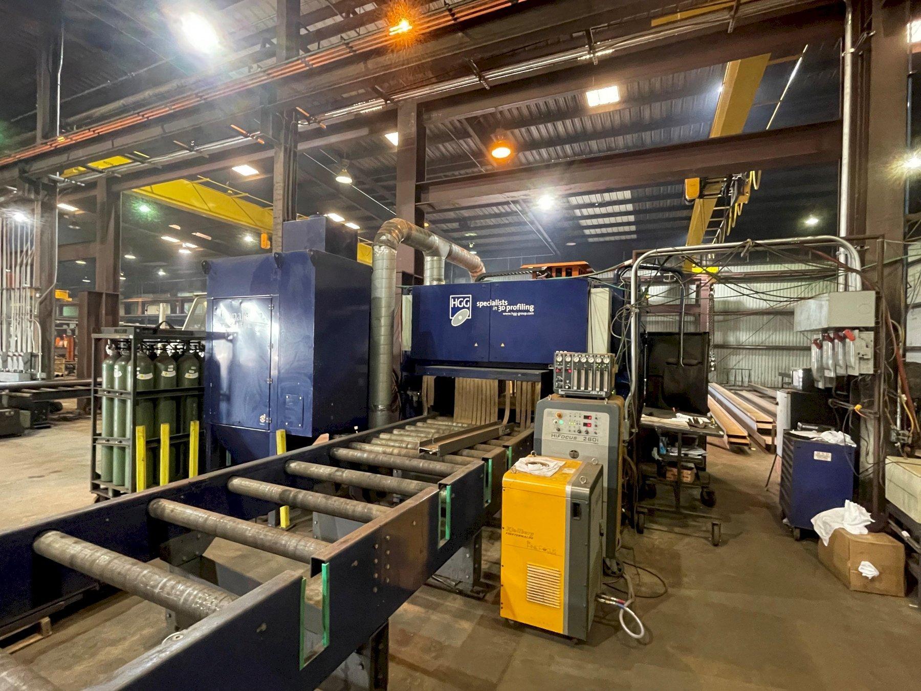 2015 HGG MODEL #RPC 1200 MK1 CNC HI DEF PLASMA STRUCTURAL CUTTING ...