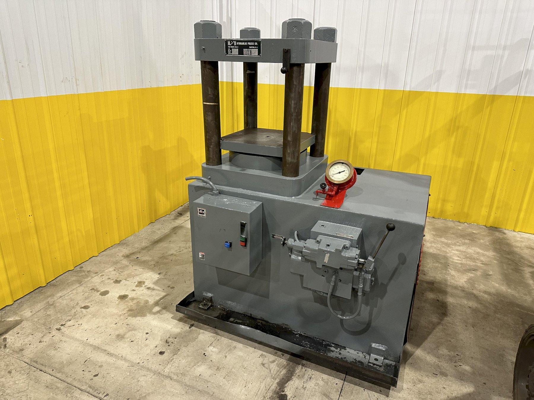 200 TON MODERN HYDRAULIC PRESS CO. MODEL 1A-200 4-POST PRESS: STOCK #20512